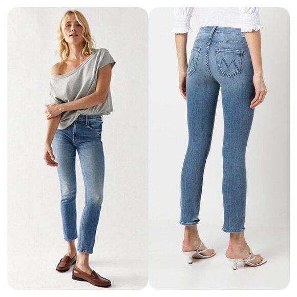 MOTHER | Jeans | Mother The Dazzler Mid Rise Ankle Jeans Size 29 | Poshmark